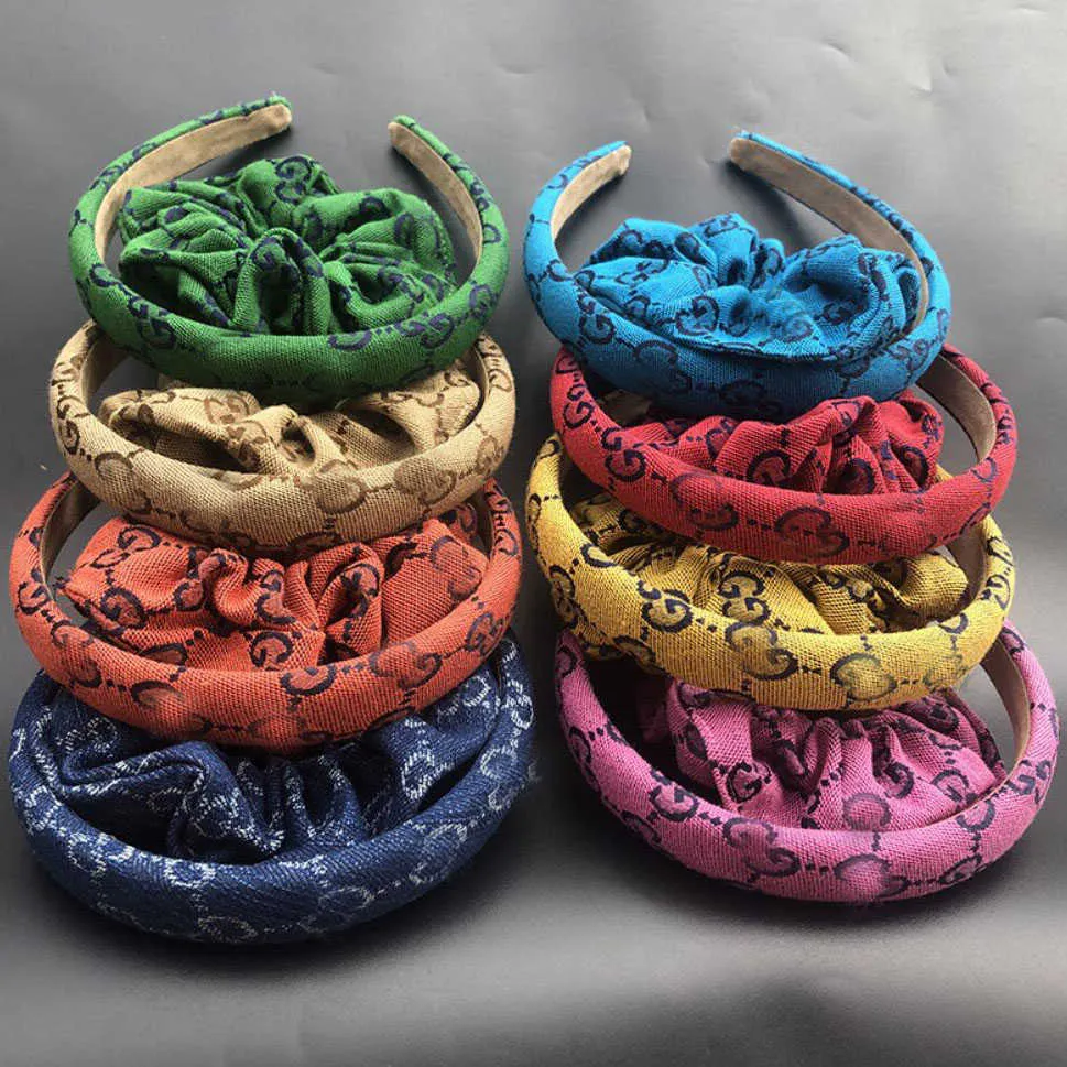 Stylish Letter Hair Accessories Set - Designer Women's Cloth Hair Bands ...
