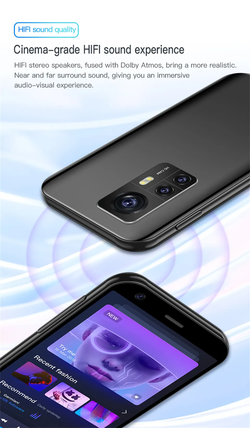 SOYES Super Mini Android Smartphone Unlocked, Google Play, MTK6580 Quad ...