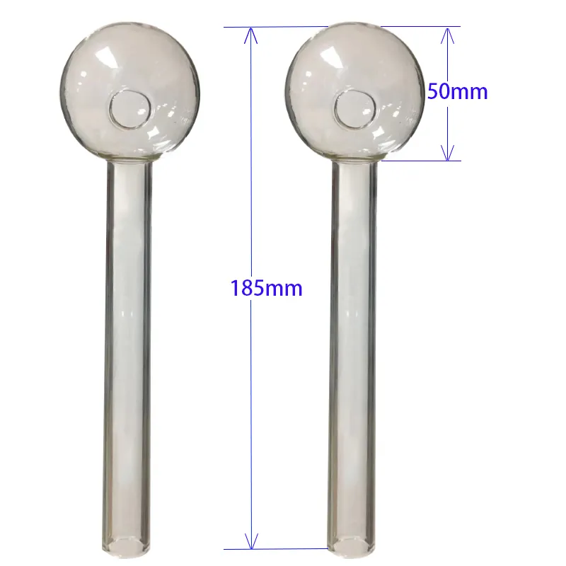 Oil Burner Pipe 50mm Glass Dab Tool, Pyrex Oil Burner Pipes, Glass ...