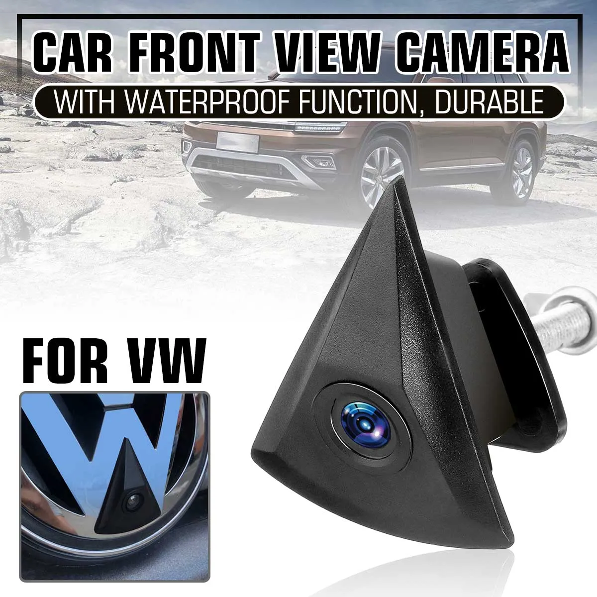 HD Car Front View Camera, Waterproof 170 Degree Wide Angle, Ideal For ...
