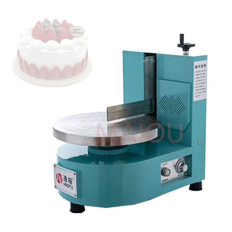 Birthday Cake Making Machine Cream Bread Decoration Smooth Coating ...