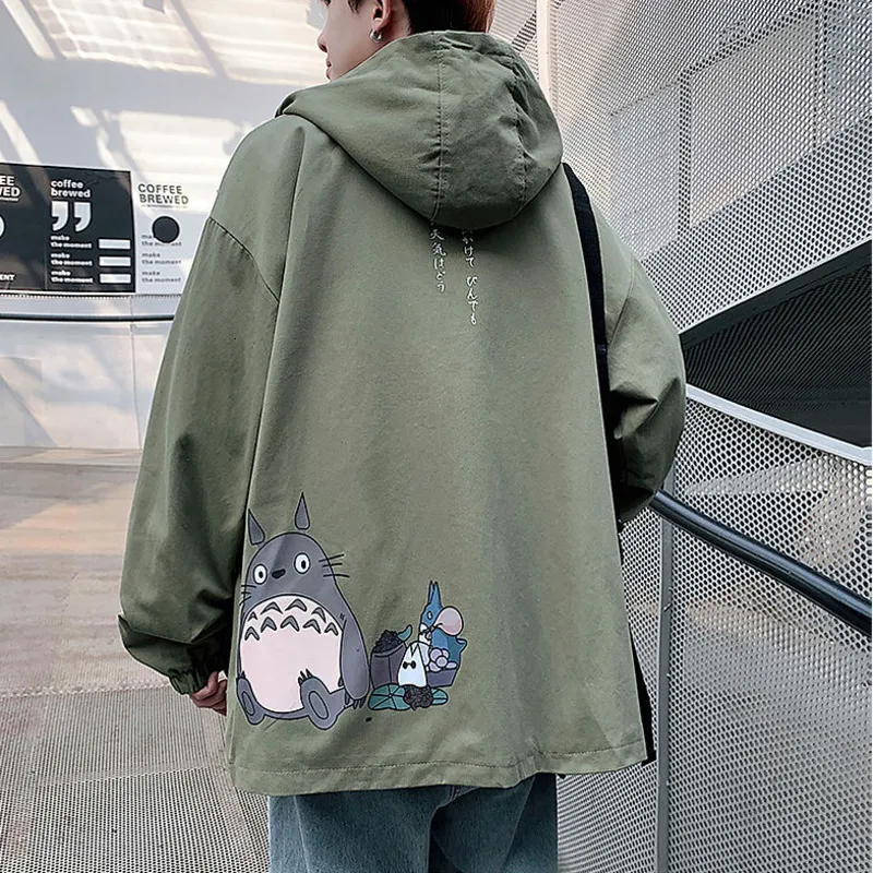DHgate.com:Harajuku Studio Ghibli Totoro Hoodie Jacket for Women Men ...