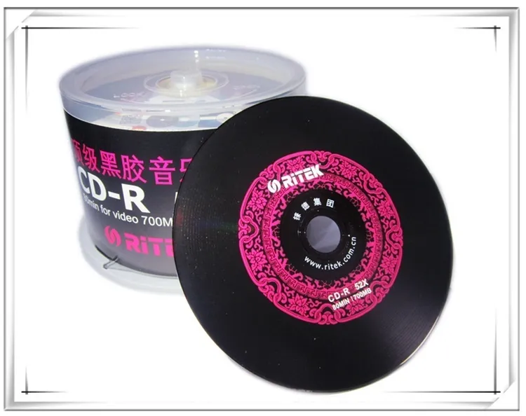 Wholesale Blank CDs - 50 Pack, Printable 700MB/80 Min Audio Data CD-R ...