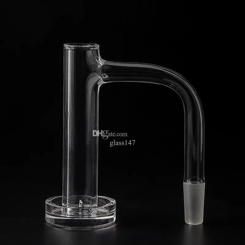 Full Weld Smoking Beveled Edge Control Tower Quartz Banger 16mmOD 2.5mm ...