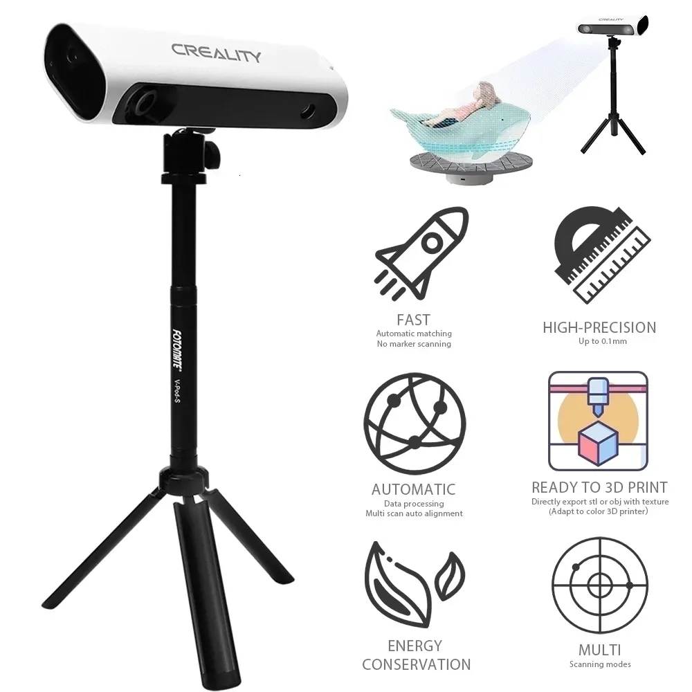 Versatile 3D Scanning System: Portable High Precision Modeling Kit With ...