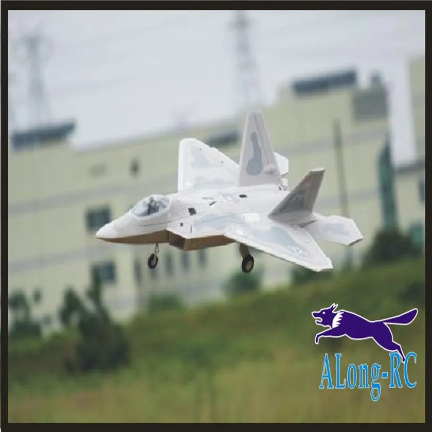 F 22 Raptor Stealth Fighter EPO Plane Airplane RC Model Toy 64mm EDF ...