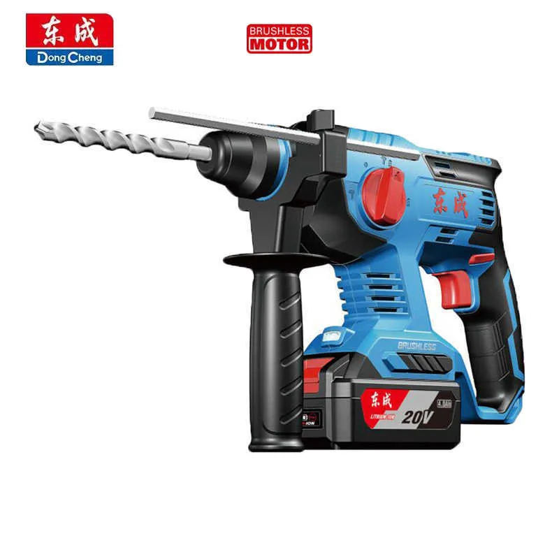 20V Cordless Impact Drill & Rotary Hammer Combo - Pro Power Tool Kit, Rechargeable Battery ...