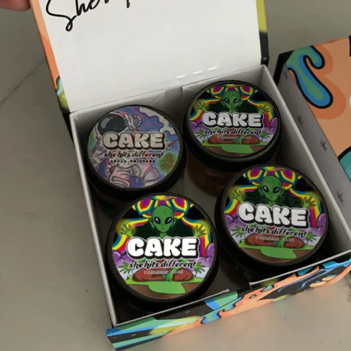 DHgate.com:1 Pound Cake She Hits Different Live Resin 4 Flavors Sticker ...
