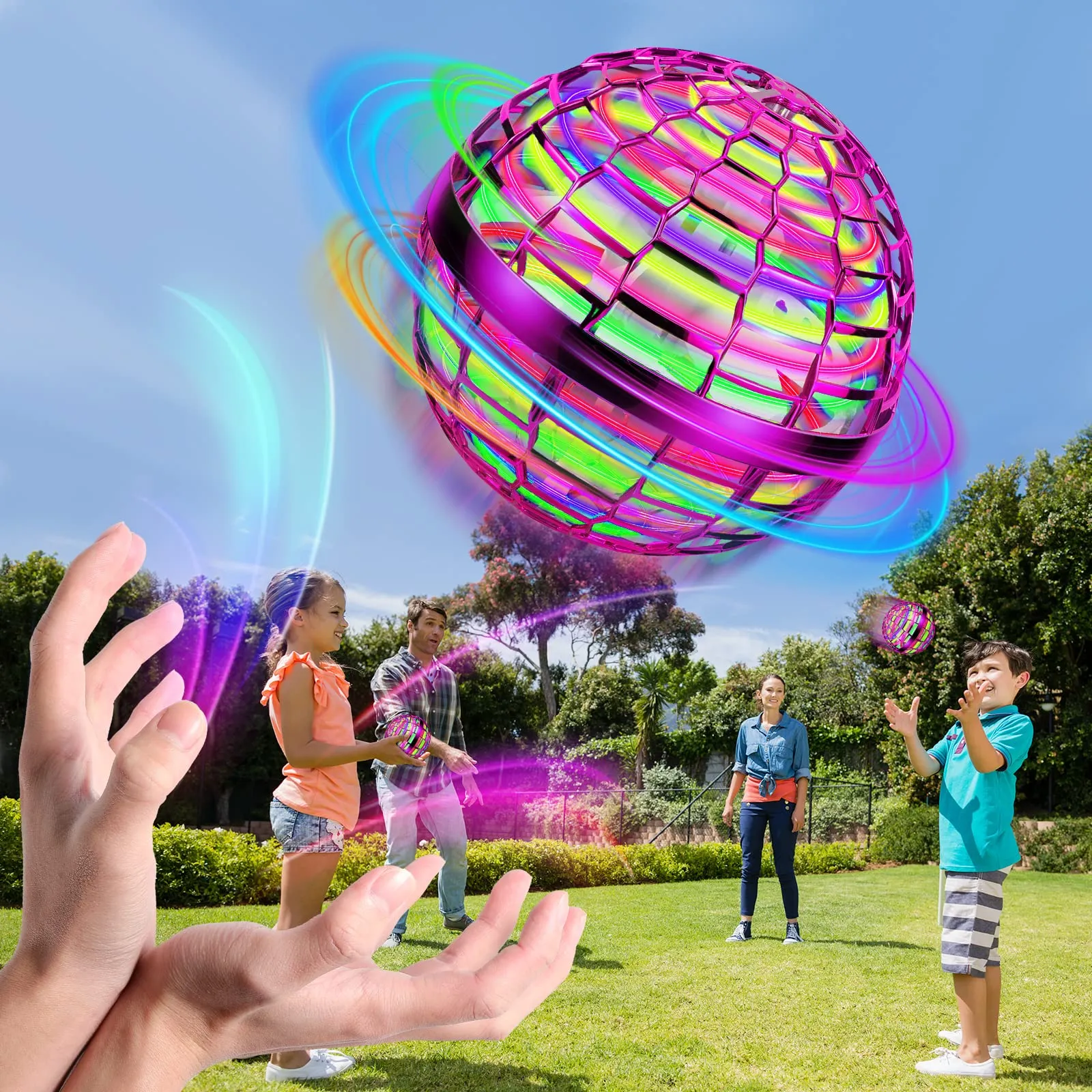 Magic Balls Flying Orb Ball 2022 Upgraded 360° Rotating Boomerang Hover ... Magic Balls Flying Orb Ball 2022 Upgraded 360° Rotating Boomerang Hover ...