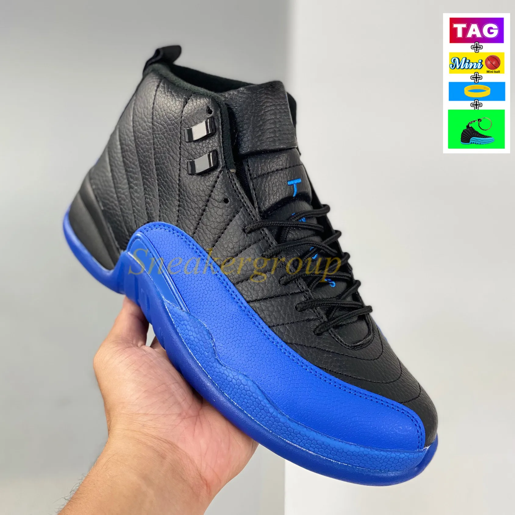 Mens Basketball Shoes Jumpman Retro 12 12s Men Designer Sneaker Stealth ...