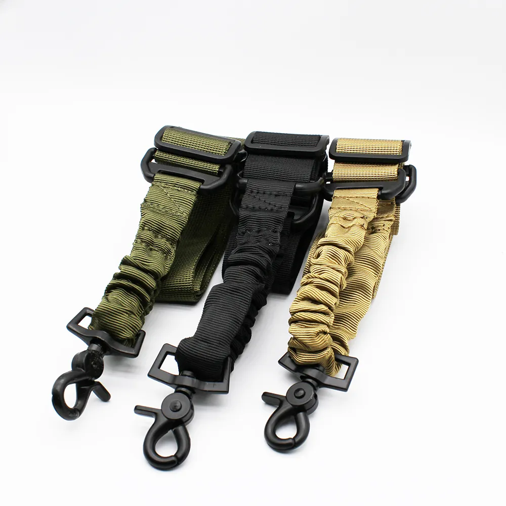 Tactical Sling Bag Heavy Duty Bungee Strap Nylon Adjustable Single ...