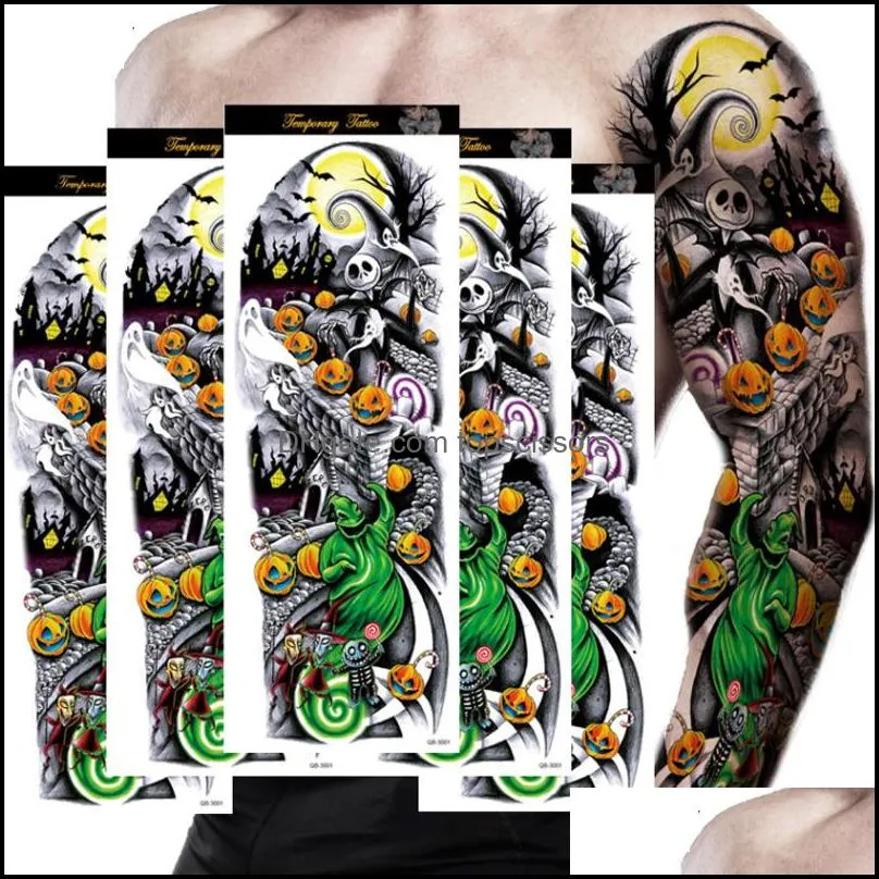 الوشم المؤقت للمياه دليل مؤقت على الوشم الذراع الذراع الحجم الكبير ...