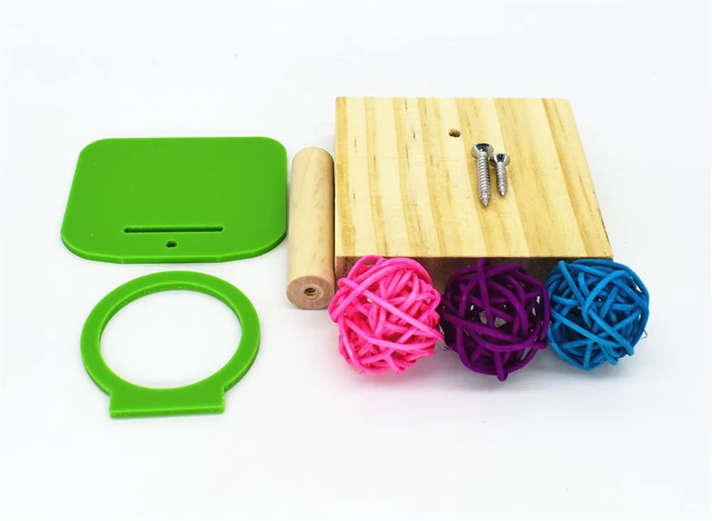 Bird Trick Training Tablet Toys Pour Perroquets Balls À Mâcher De ...