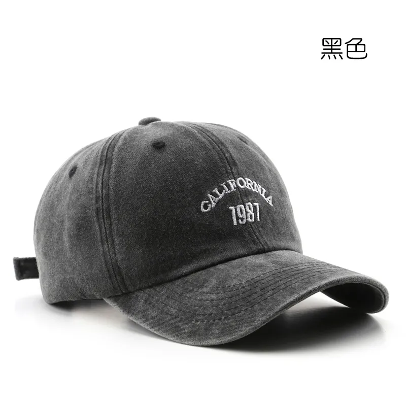Retro Vintage Cotton Snapback Denim Baseball Cap Unisex Dad Retro Vintage Cotton Snapback Denim Baseball Cap Unisex Dad