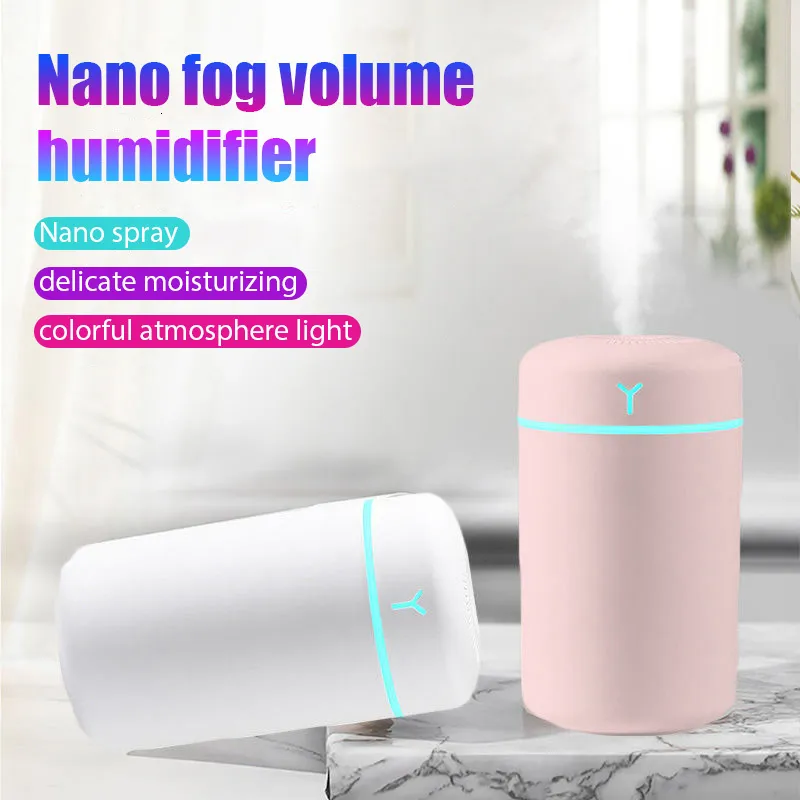 Essential Oils Diffuser Portable 420ml Air Humidifier Aroma Oil ...