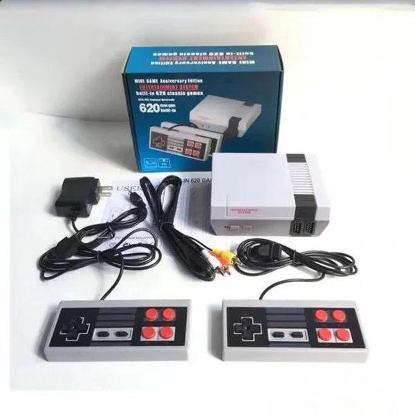TV Handheld Nostalgic Mini Game Console with 620 Games, Super Video NES ...