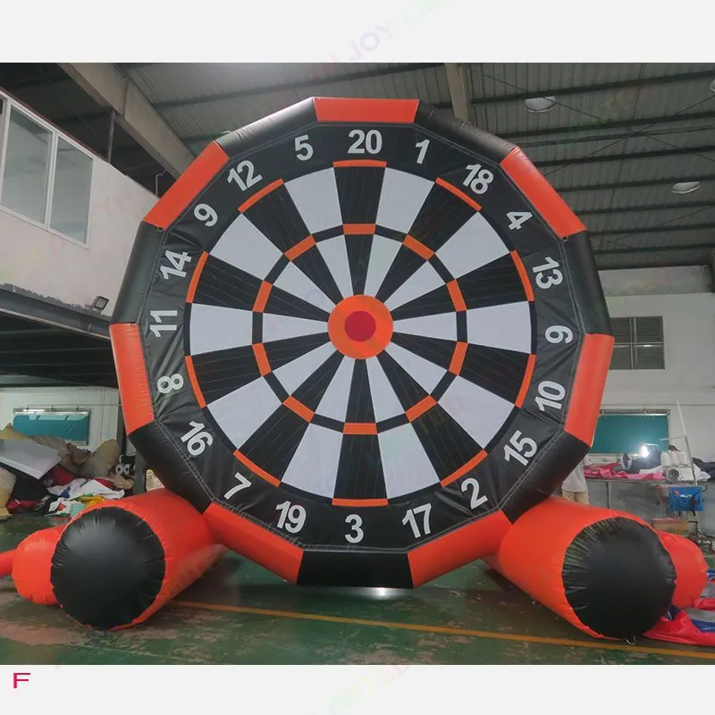 13 ft Inflatable Soccer Foot Dart Board Single-Side PVC Material for ...