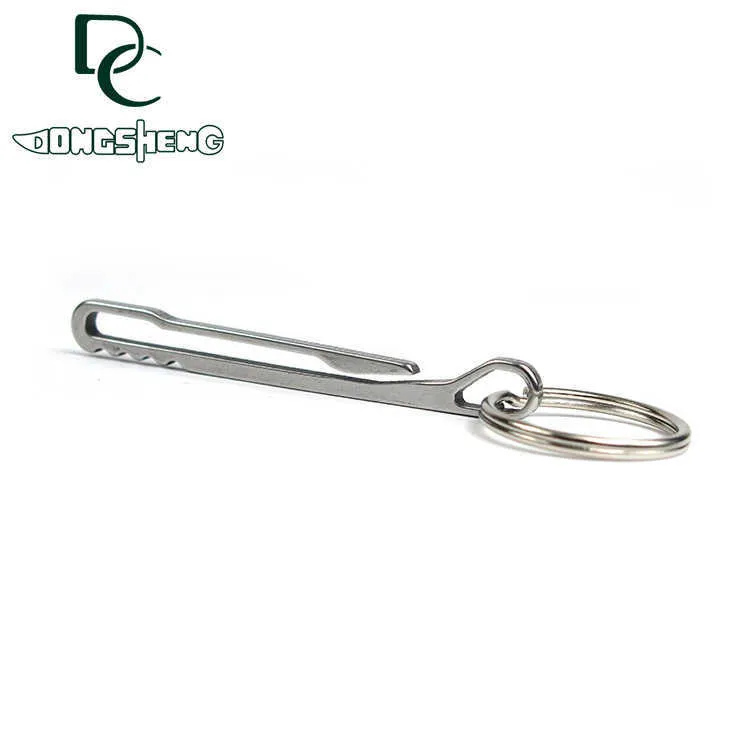 EDC Money Clip Key Ring - Rattlesnake Design, Stainless Steel, Multi ...