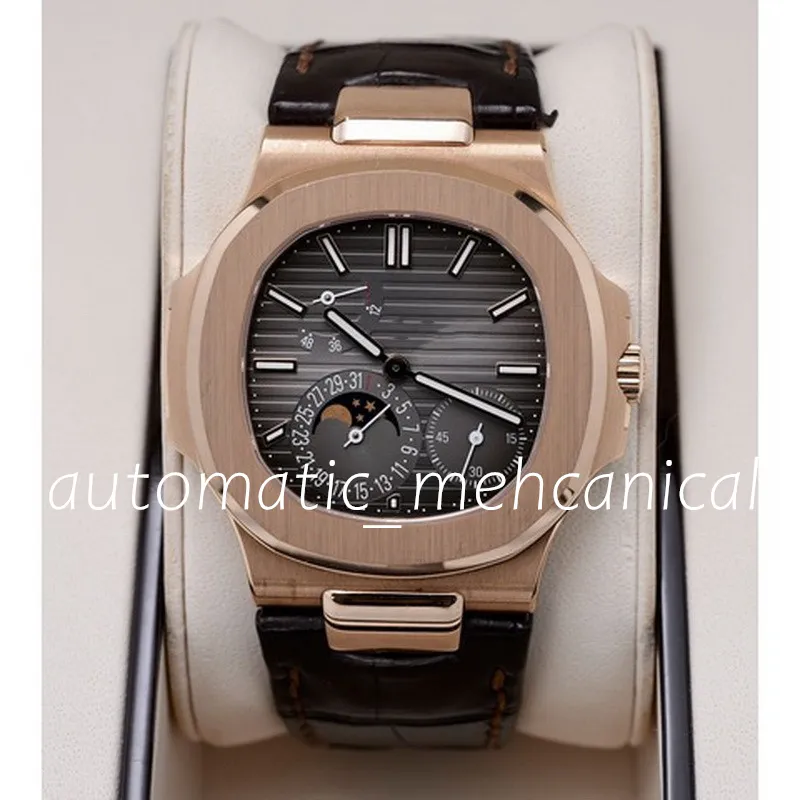 Luxury Men's Automatic Gold Watches For Men With 40mm Dial, Rose Gold ...
