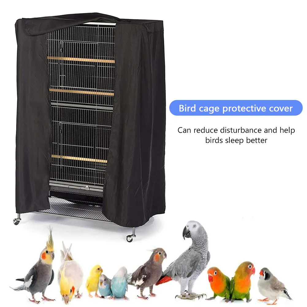 Universal Bird Cage Cover: Sunshade, Sleep Aid, & Dustproof Guard ...