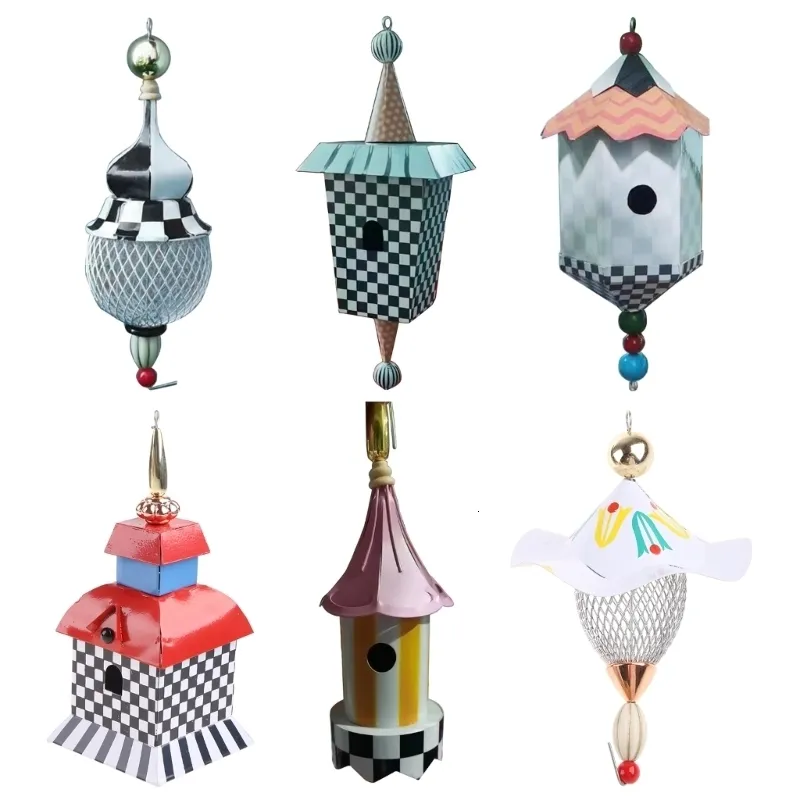 Other Pet Supplies Bird Feeder with Roof, Hanging Birdhouse, Delicate ...