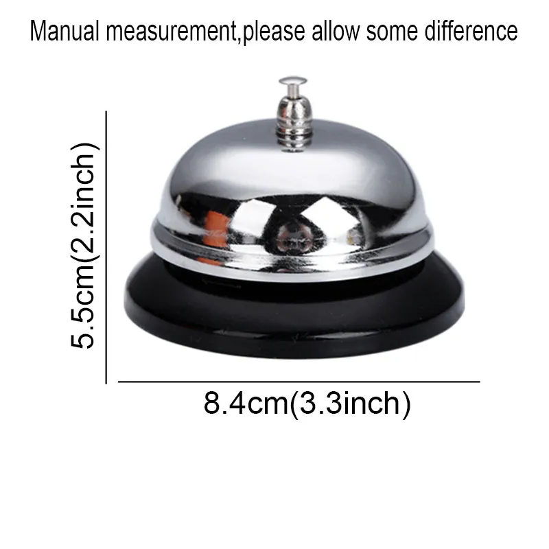 Small Brass Reception Bell For Kitchen Counter, Dining Table, Desk ...