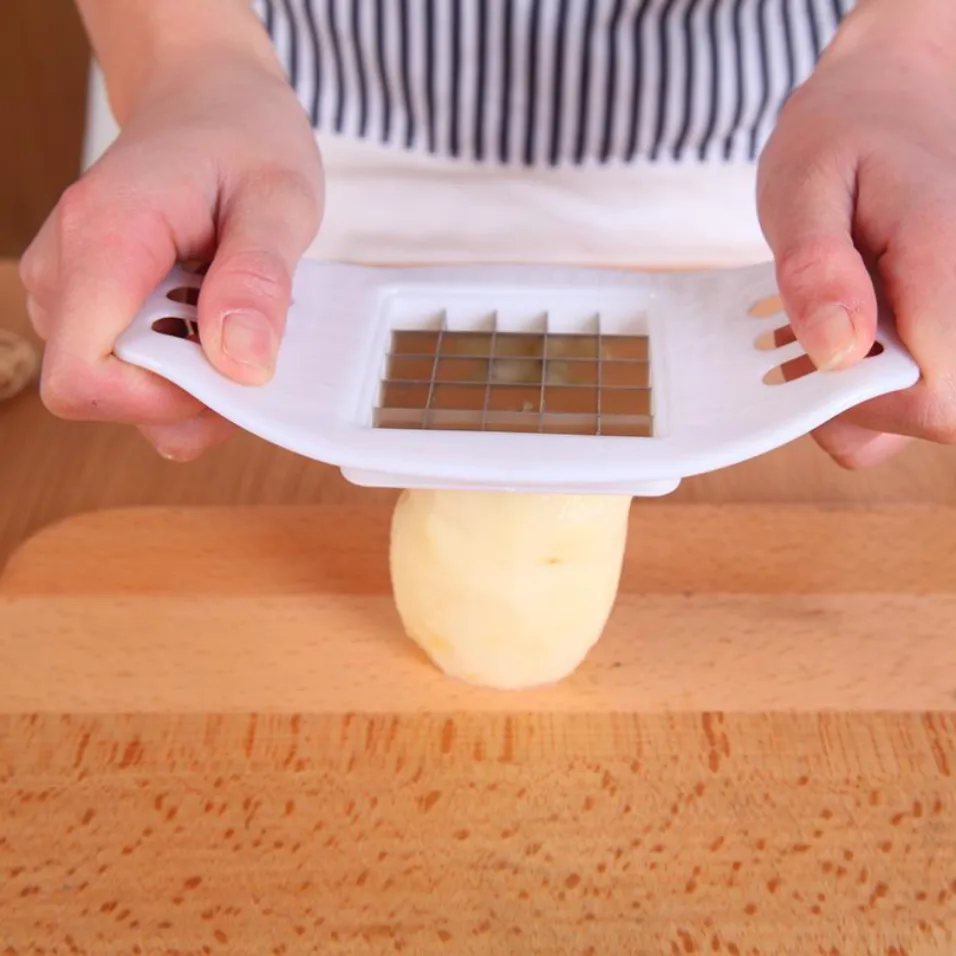 Potato Cutter Stainless Steel Strip Cutting Tool: Create Perfect Fries ...