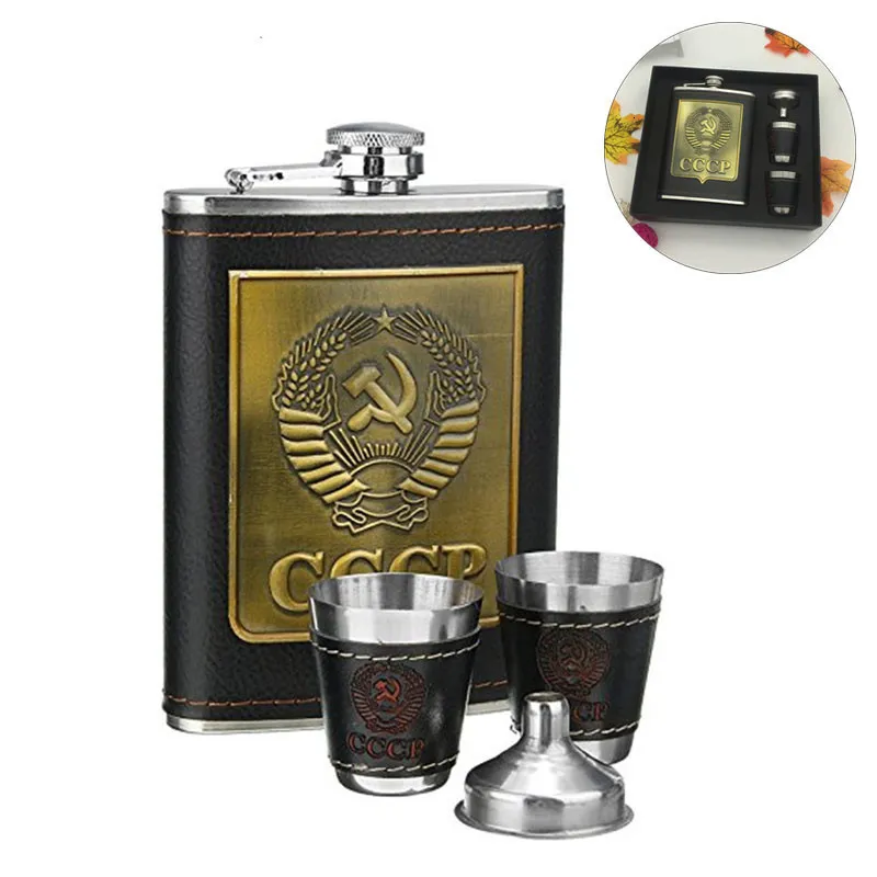 Flask With Cigarette Compartments 8oz Ounce Stainless Steel Vodka ...