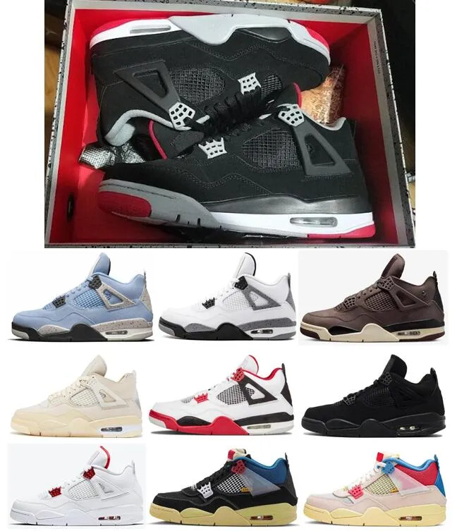 Better Quality 4s Basketball Shoes Bred University Blue Sail AMM X ...