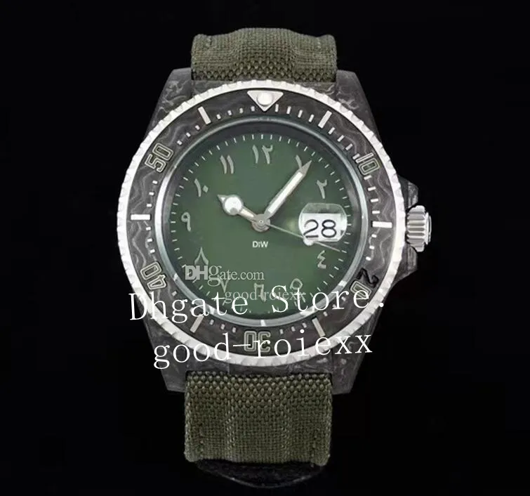 DHgate.com:Mens Carbon Fiber Watch: Automatic Movement, Arabic Dial ...