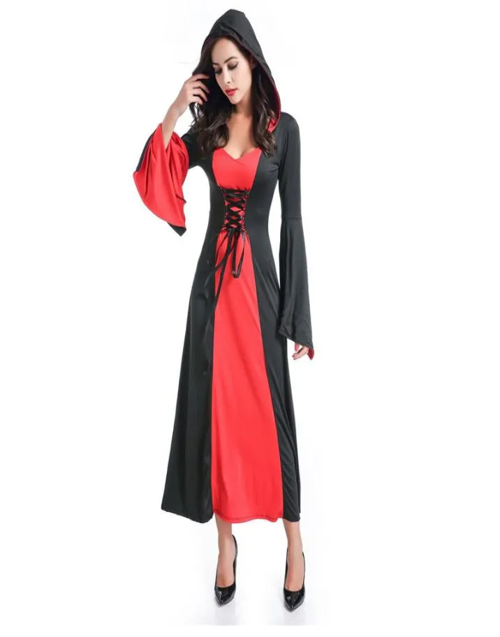 Sexy Costumes Gothic Sexy Vampire Costume With Hooded Costume Sexy