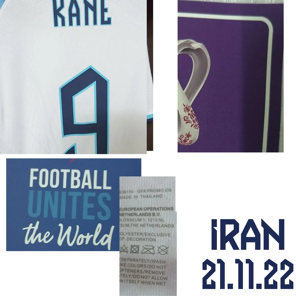 Soccer Jersey Patches - Player Issue, Match Worn Style. Iron-On ...