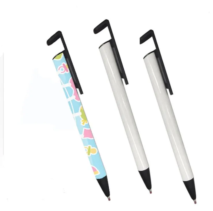 Blank White Heat Transfert Ballpoint Pens Pour DIY Office School ...