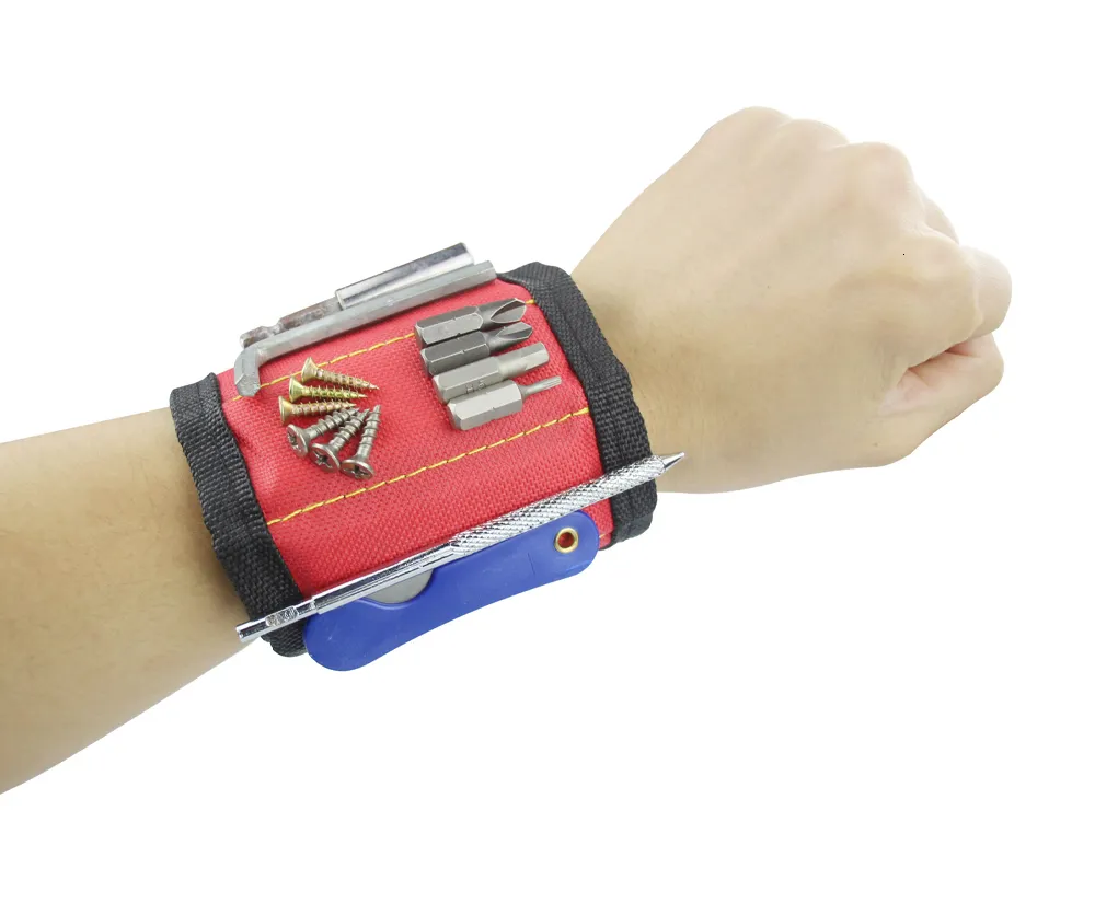 2024Magnetic Wristband: Wearable Tool Organizer for Screws, Nails ...