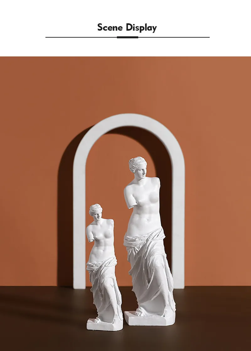 Aphrodite Statue: Resin De Milo Sculpture Greek Goddess Figurine For ...