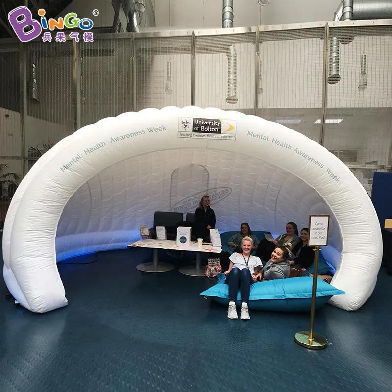 Tienda Inflable Half Dome 2024 Campo De Fiesta De Campamento, 8m, 210d ...