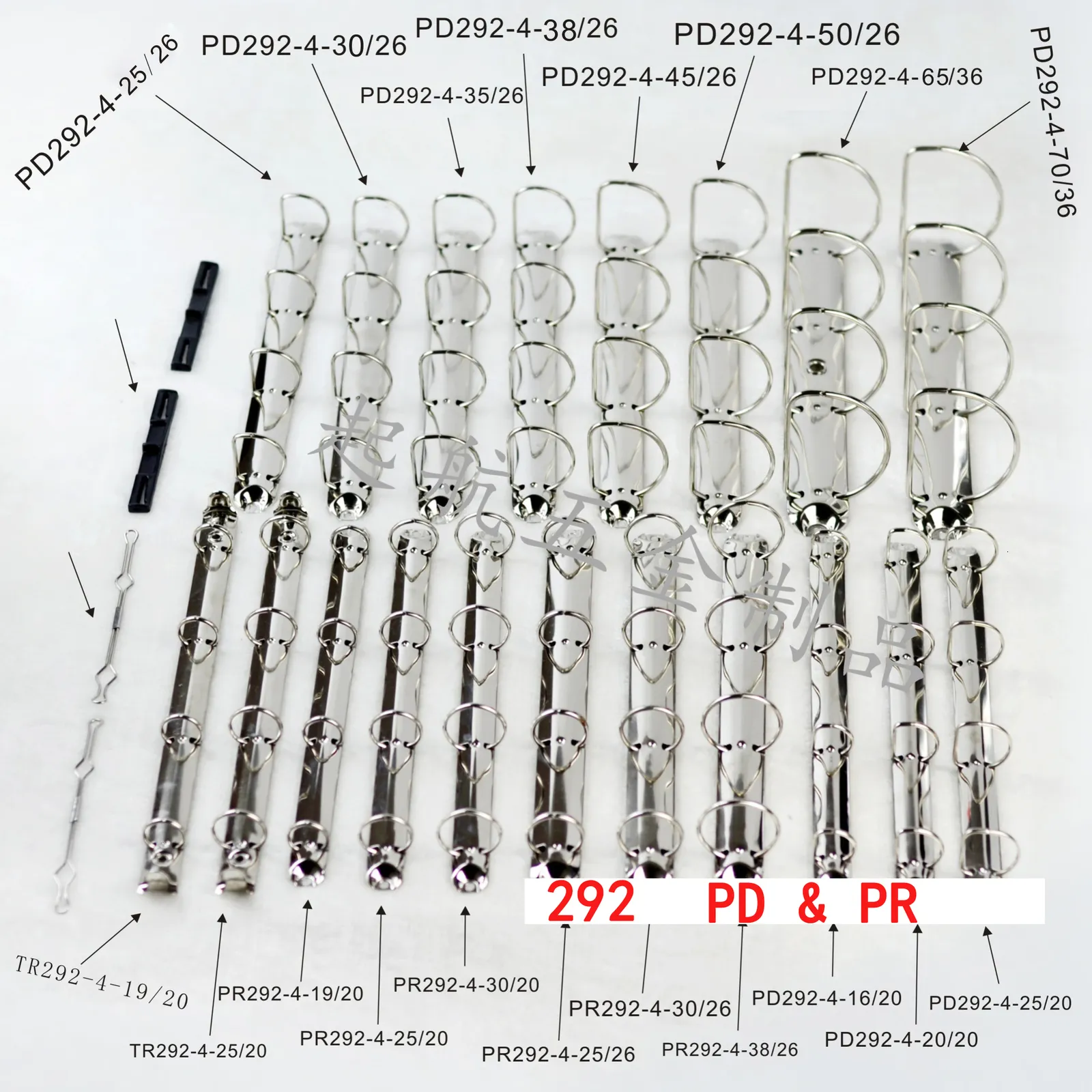 Binder Rings Bulk Pack: A4 & A5 Sizes, Metal Clip Mechanisms For ...