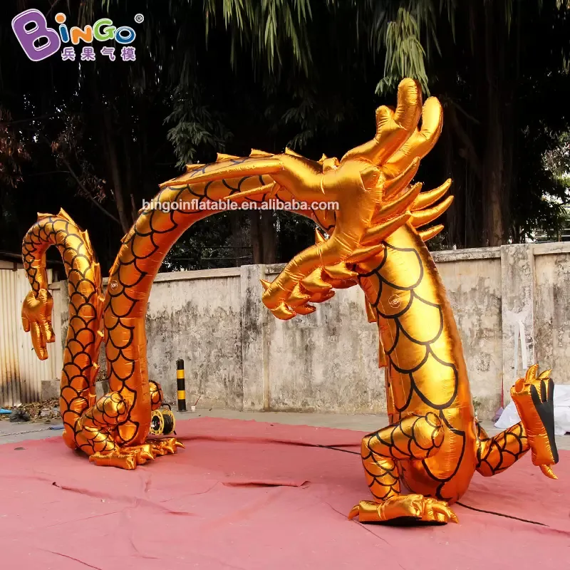 Inflatable Dragon Archway 5x3m Original Design Chinese Dragon Arch For ...
