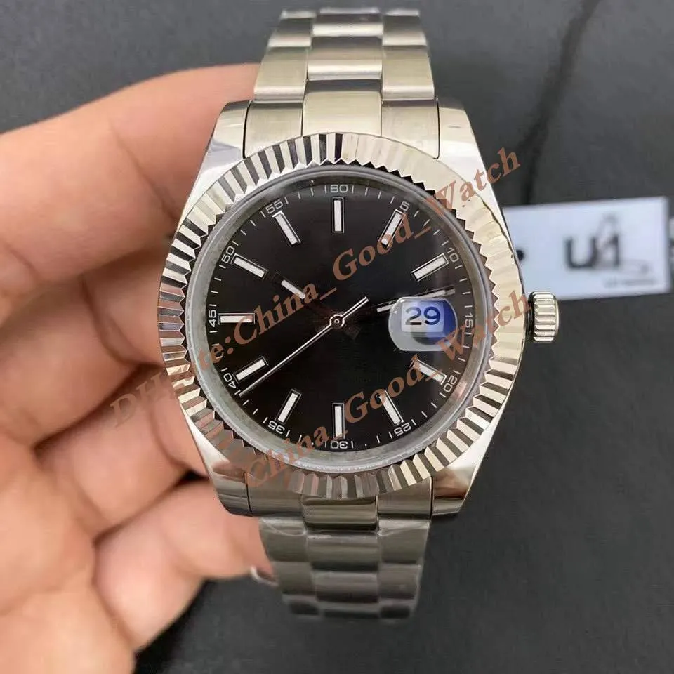 Men Watches U1 Factory Sale 126334 Stainless Steel Strap Classic 41mm ...