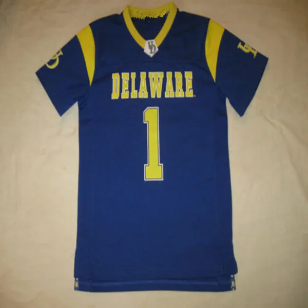 NCAA College Delaware Blue Hens Football Jersey Ryan OConnor Marcus ...