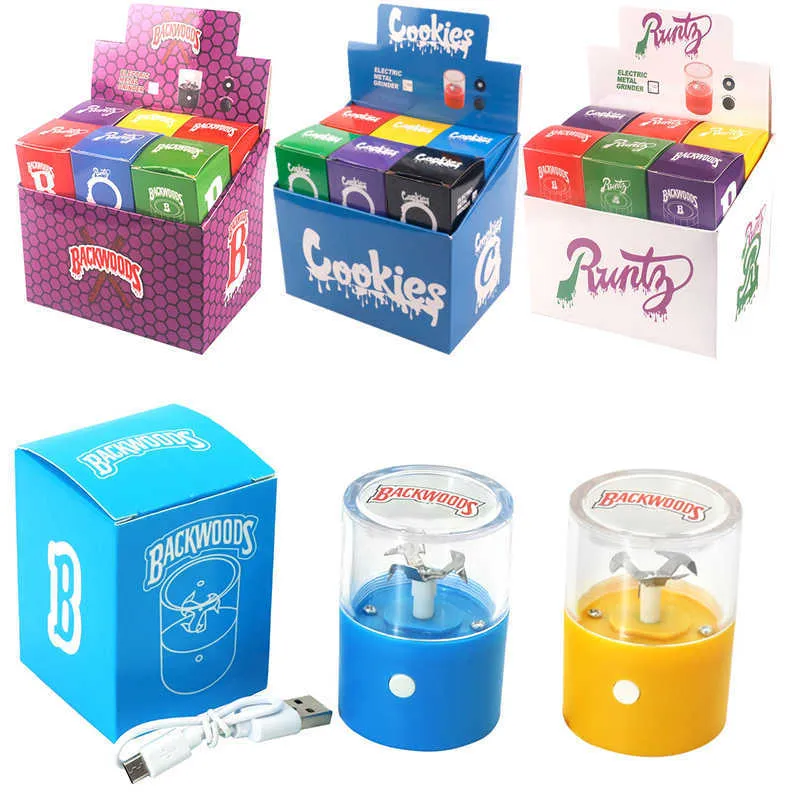 Runty Runtz Backwoods Mini Electric Grinder: USB Rechargeable Tobacco ...