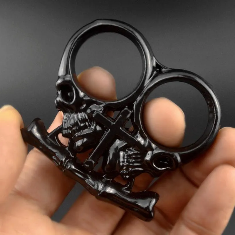 Compact EDC Mini Metal Knuckle Duster Portable Self Defense Tool For ...