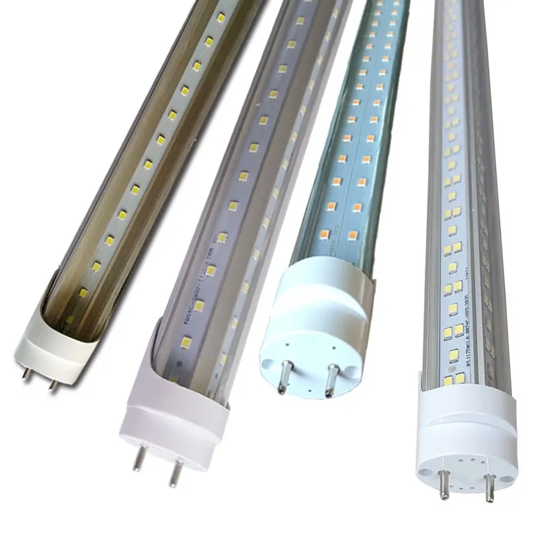 LED T8 Light Tubes 4FT Cool White 6500K Dual End Powered Ballast Bypass ...
