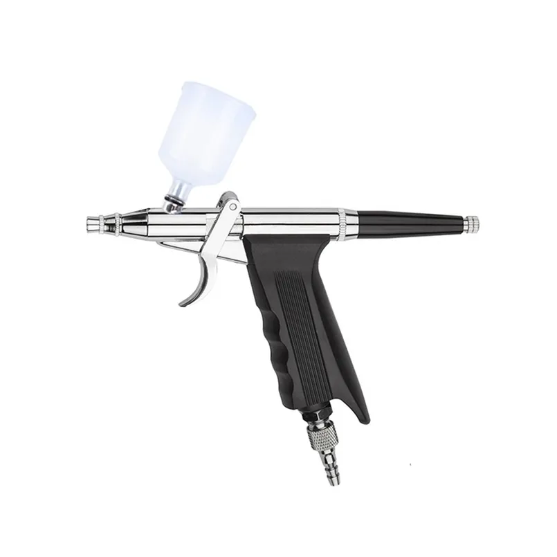 Portable Airbrush Gun Kit With Air Compressor Lightweight Airbrush ...