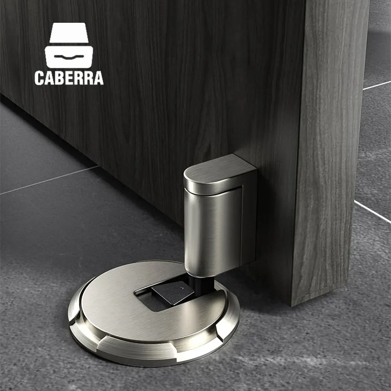 Premium Door Catch - Heavy Duty Magnetic Door Stop, Non-Punch Floor ...