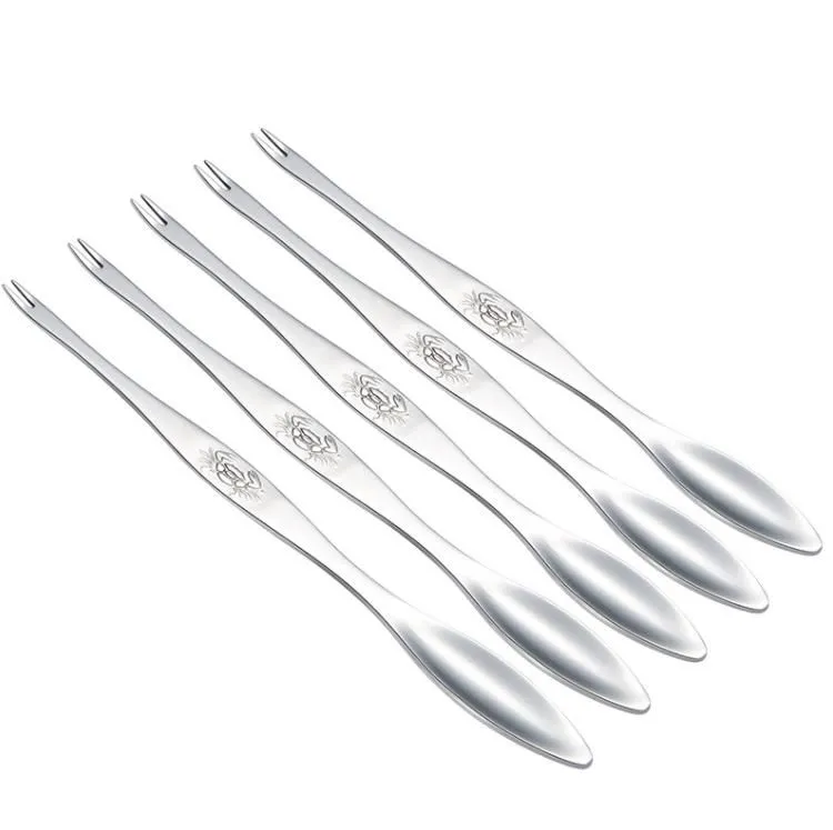 Seafood Tool Set - Stainless Steel Lobster Crab Crackers, Forks, Spoons ...