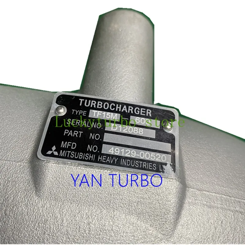 Turbo Turbocharger For MITSUBISHI TF15M 67QVRC 49129 00520 49129 00110 ...