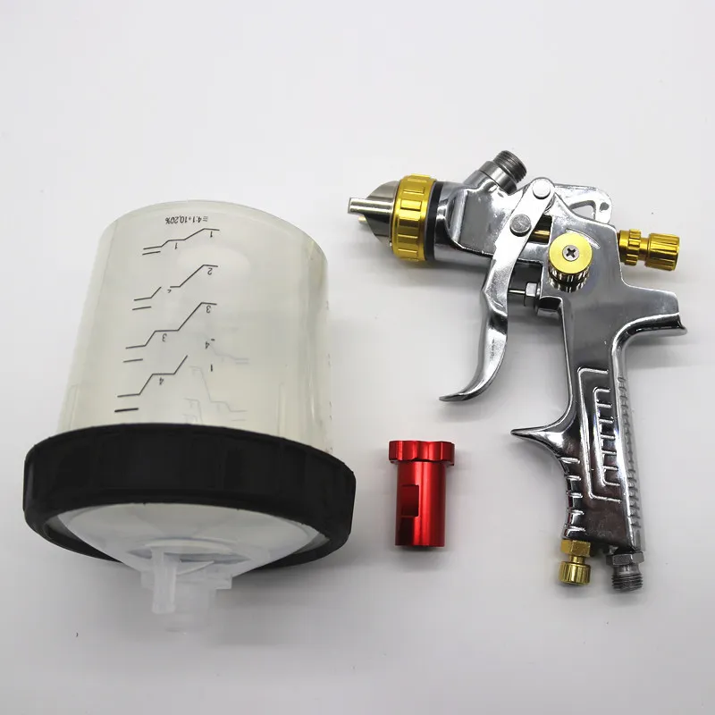 3/1.4/1.7mm Car Paint Spray Gun Kit Professional Air Mini Spray Gun For ...
