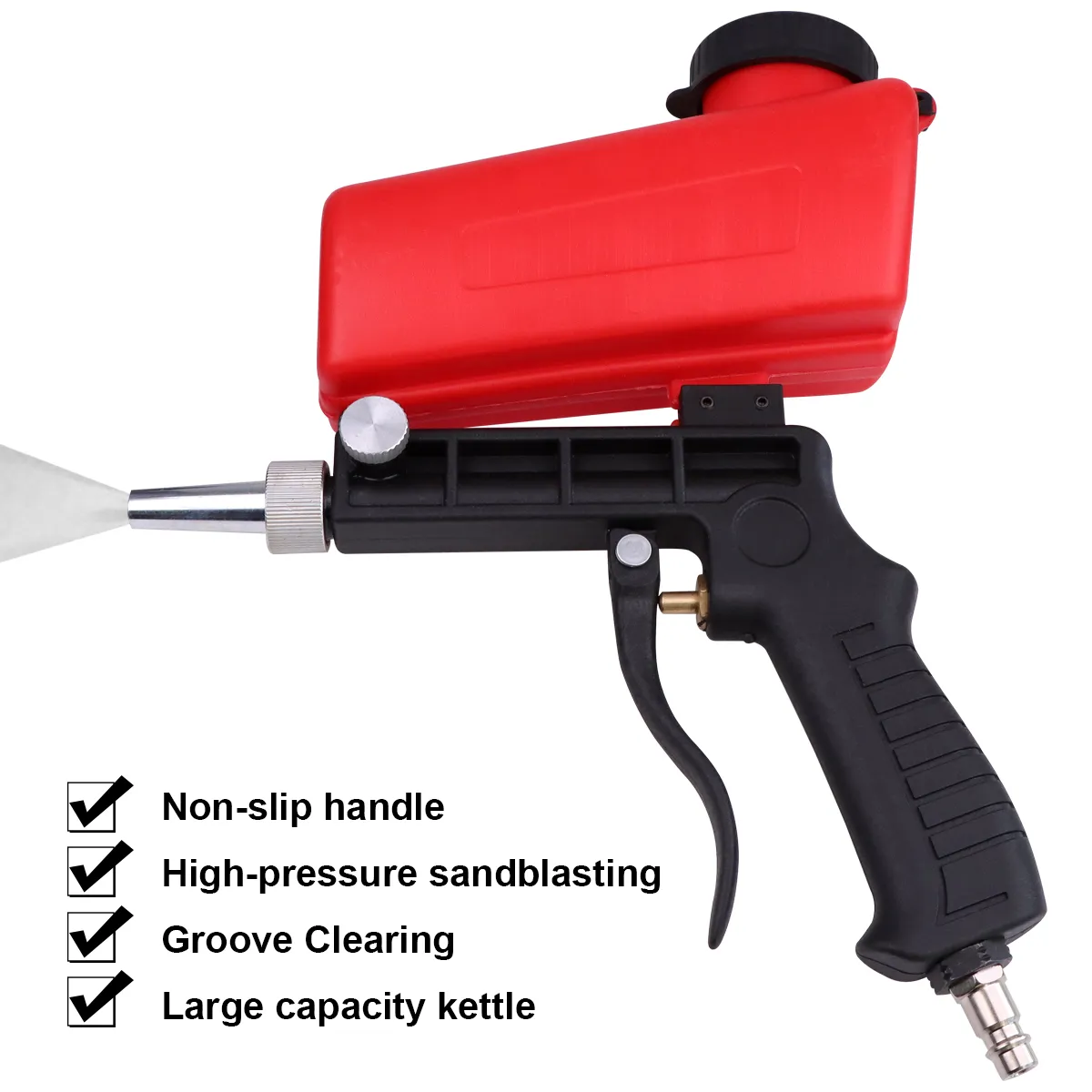 WENXING Portable 90psi Gravity sandblasting spray