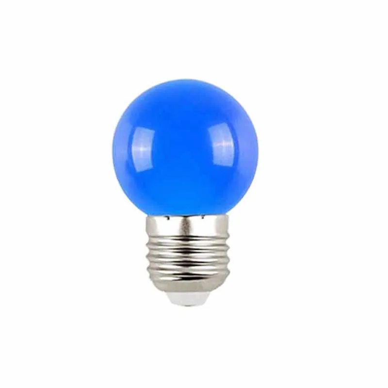 E27 3W 220V B22 LED Colorful Light Bulbs, Real Power Marquee String ...